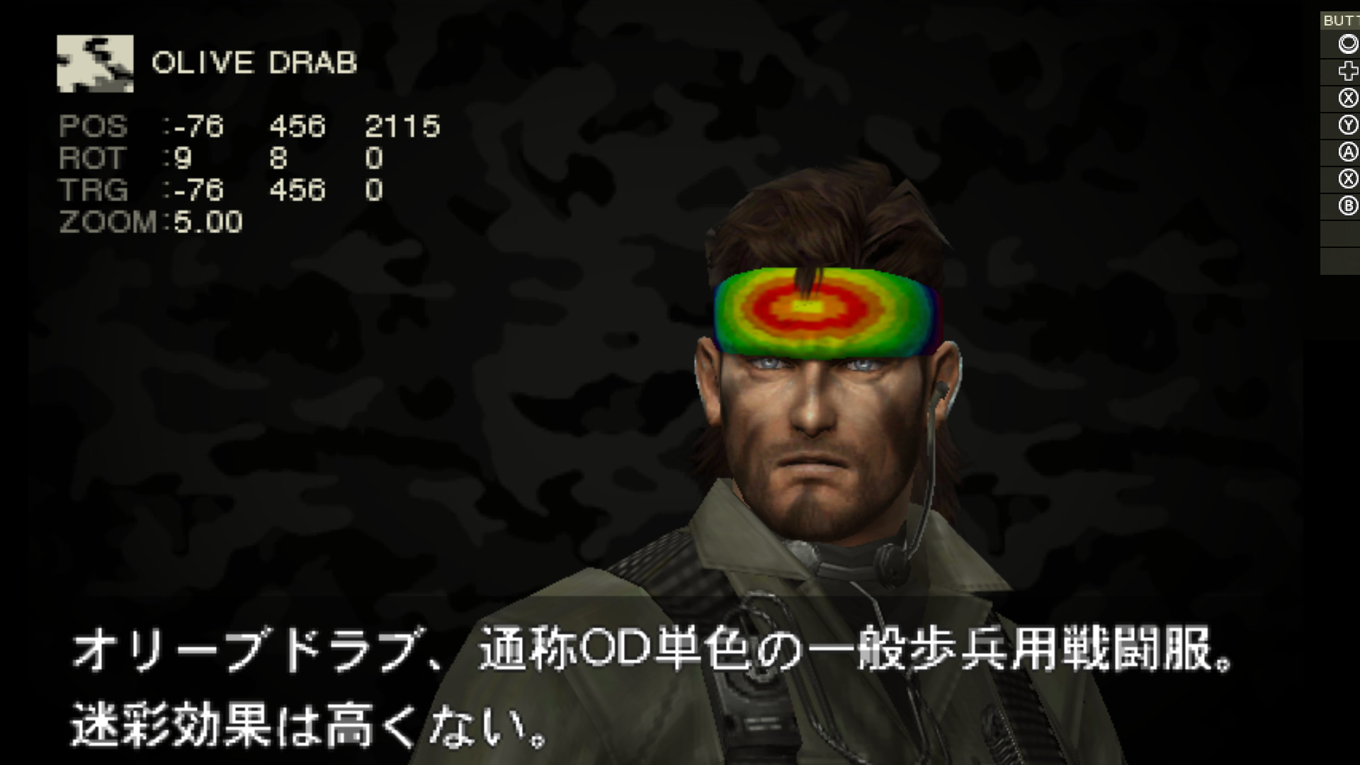 Rainbow Bandana Mod for Metal Gear Solid: Snake Eater 3D | MGS:SE3D Mods