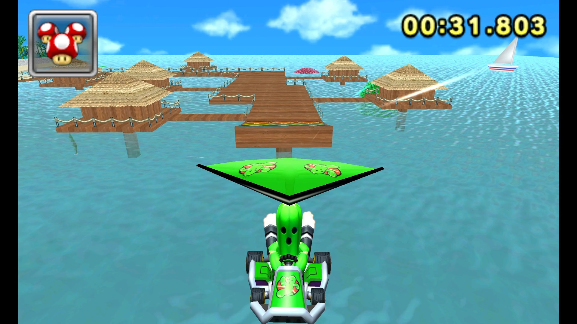 Cactuar Mod for Mario Kart 7 | MK7 Mods