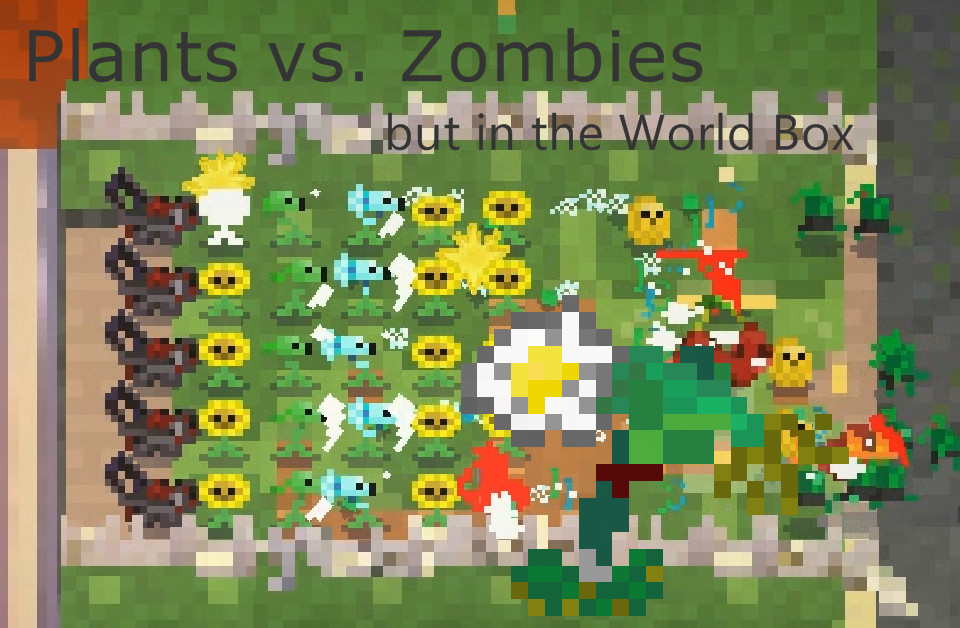 Plants VS. Zombies Mod for WorldBox | WorldBox Mods