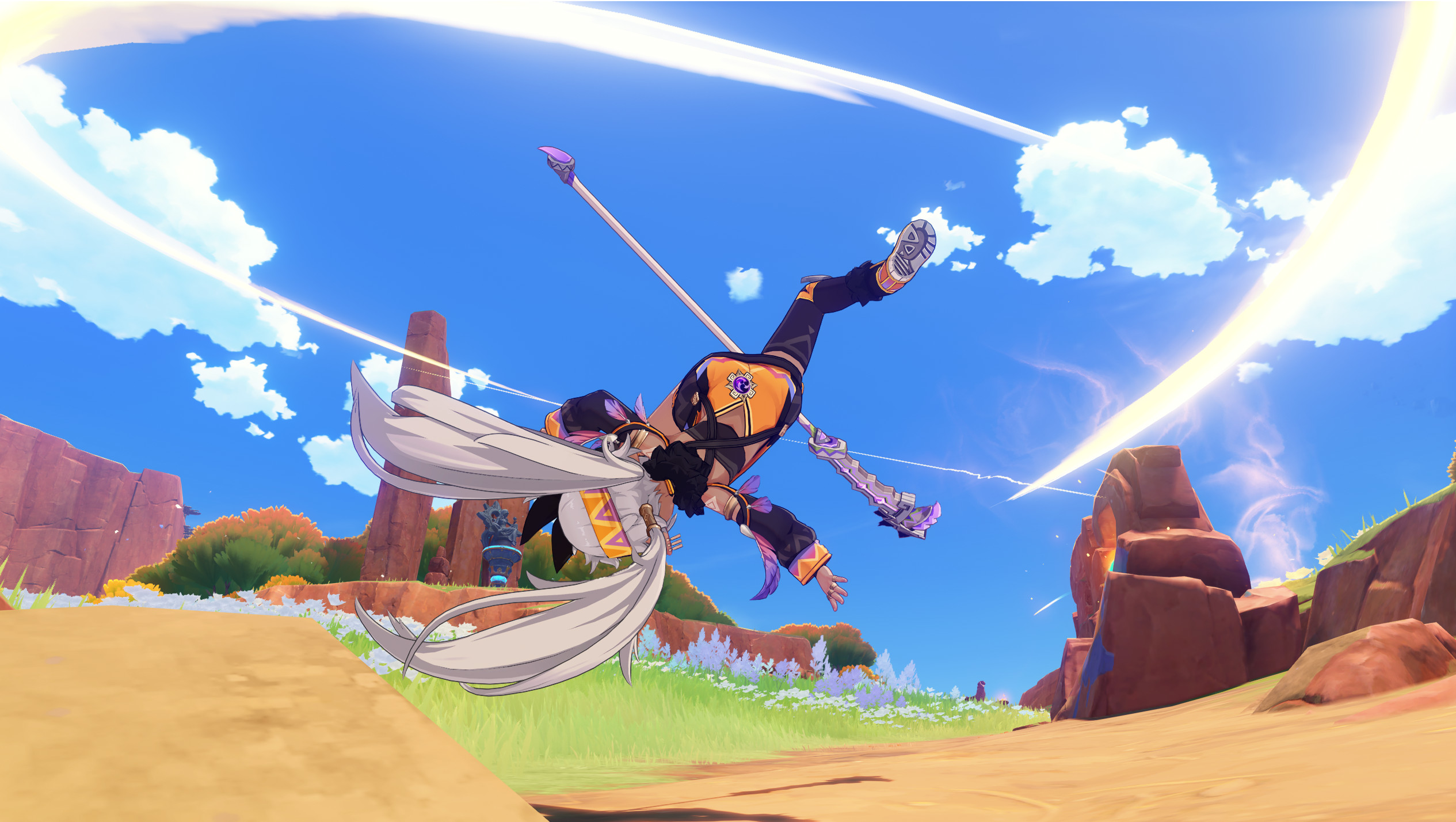 Sturdy Bonespear for Iansan Mod for Genshin Impact | GI Mods