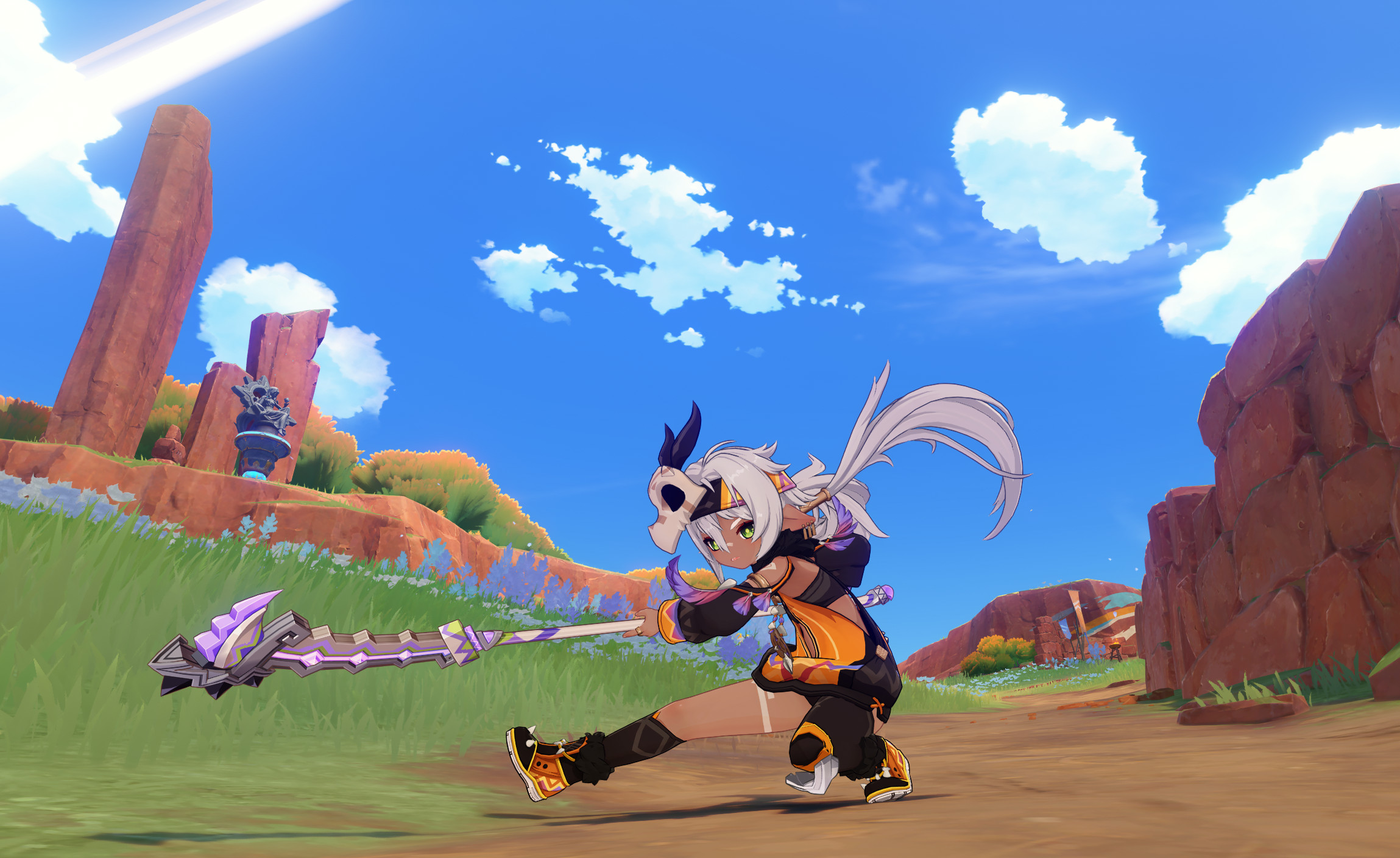 Sturdy Bonespear for Iansan Mod for Genshin Impact | GI Mods