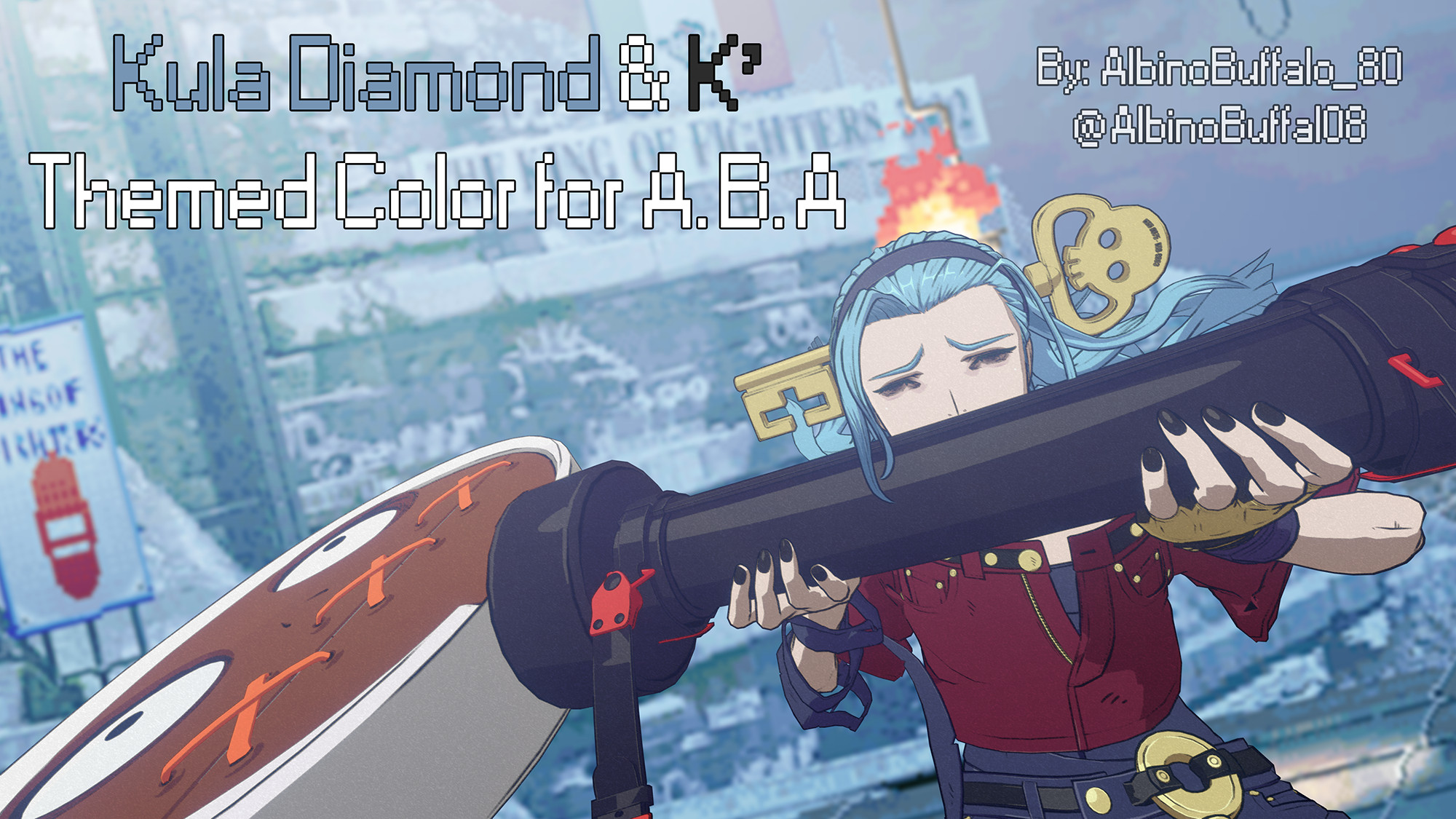 Kula Diamond & K' Themed Color for A.B.A Mod for GUILTY GEAR -STRIVE ...