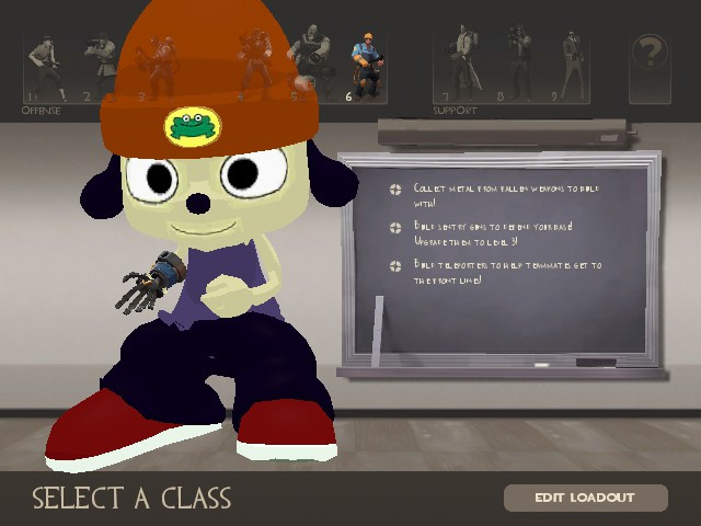 parappa the rapper Mod for Team Fortress 2 | TF2 Mods