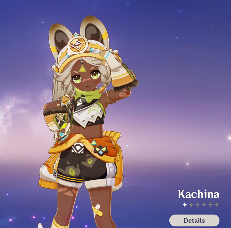 Kachina texture edit Mod for Genshin Impact | GI Mods