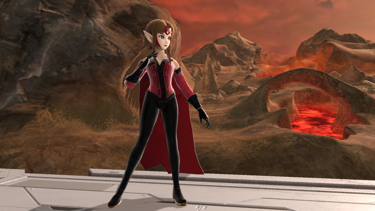 Zelda (Marvel Future Revolution: Scarlet Witch) Mod for Super Smash ...