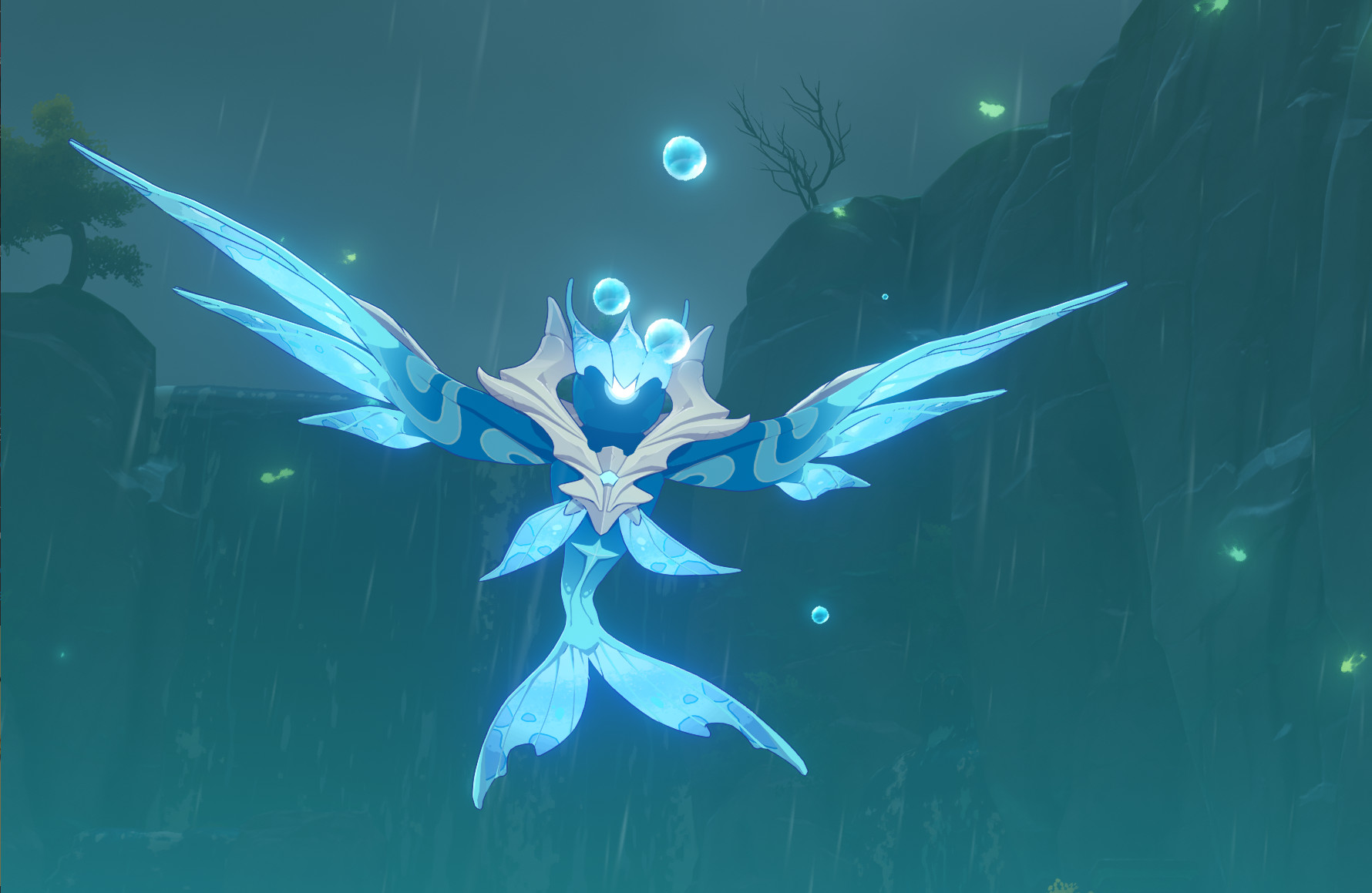 Rhodeia over Endora & Octobaby Mod for Genshin Impact | GI Mods