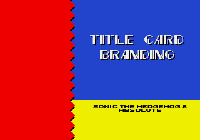 Title Card Branding Mod for Sonic The Hedgehog 2 Absolute | S2A Mods