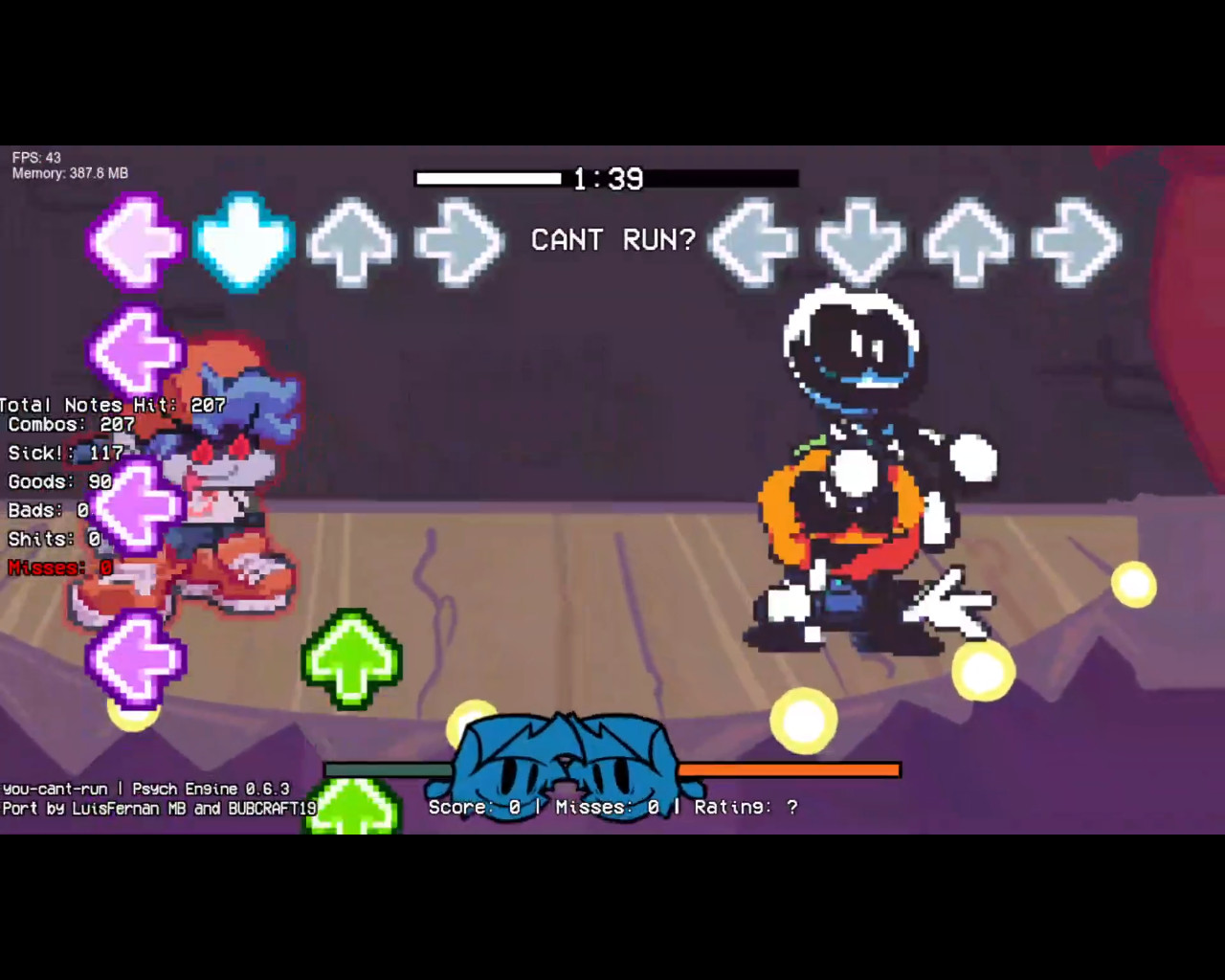 Nostalgic Old You Can't Run (Bfc VS Spooky Kids) Mod for Friday Night ...