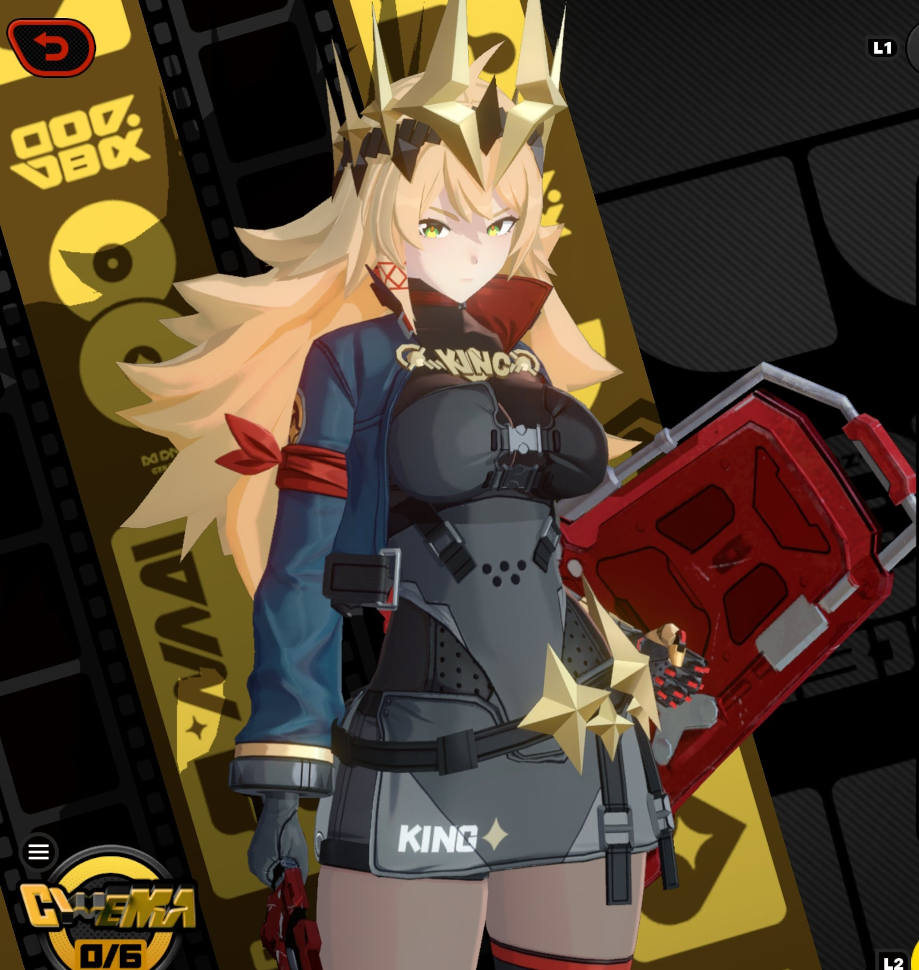 Caesar Mashup 'eno' recolor Mod for Zenless Zone Zero | ZZZ Mods