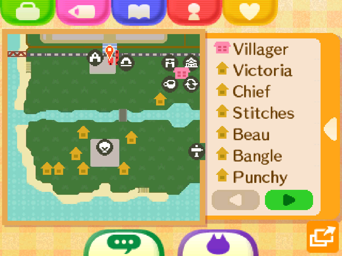 Weeb's Custom Map UI Mod for Animal Crossing: New Leaf | AC:NL Mods