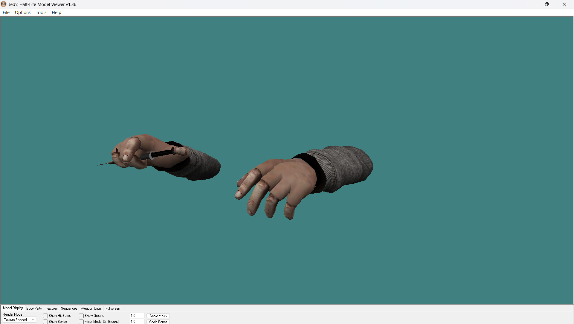 Gloveless simon VM Mod for Cry of Fear | CoF Mods