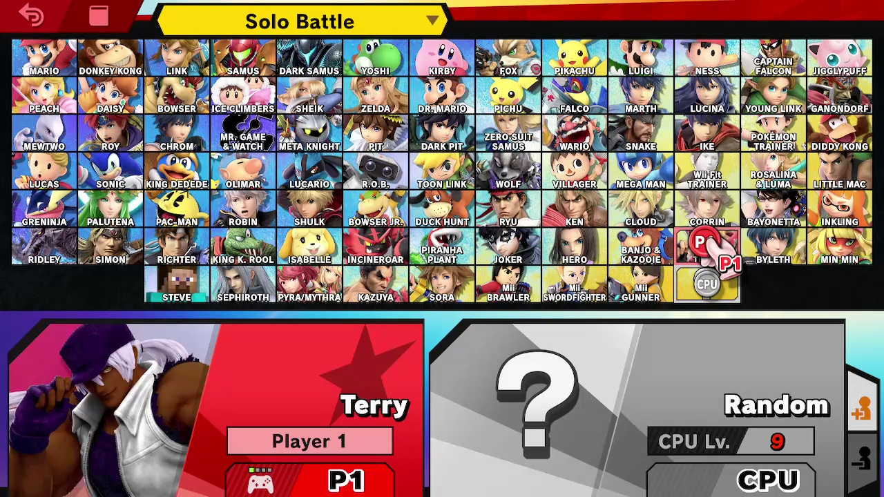 SCL Skater Terry Mod for Super Smash Bros. Ultimate | SSBU Mods