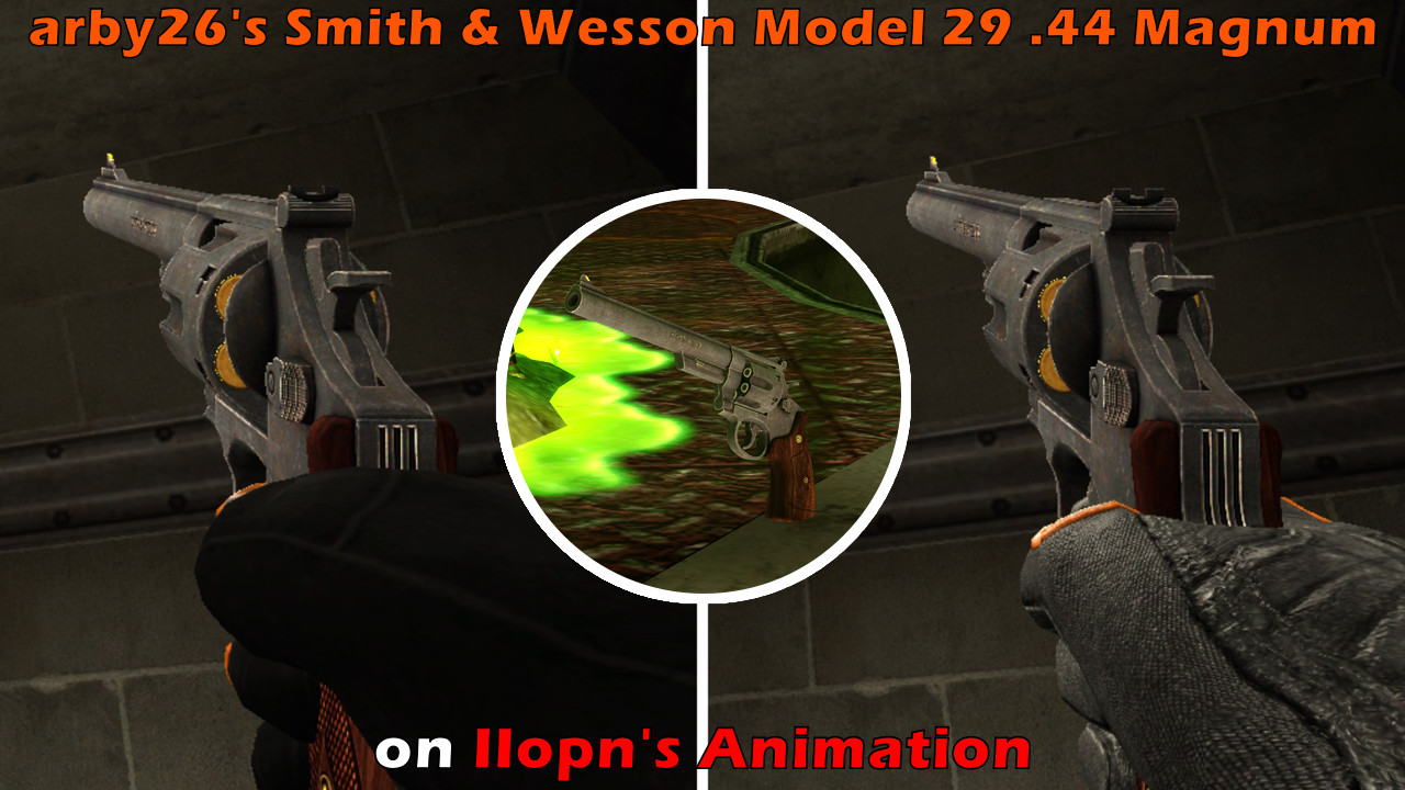 arby26's S&W Model 29 Magnum on IIopn's Animation Mod for Black Mesa ...