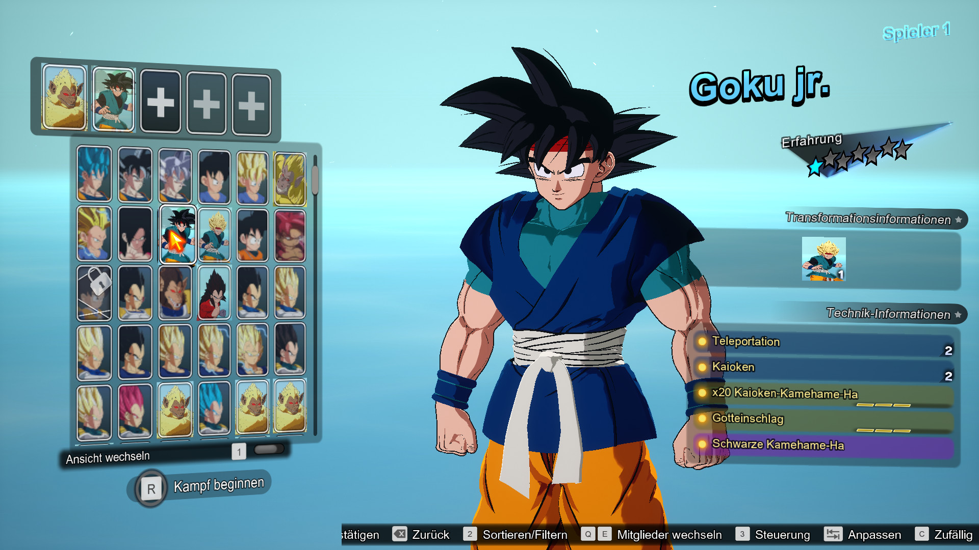 Post GT Jr. Characters WIP Mod for Dragon Ball: Sparking! ZERO | DBSZ Mods