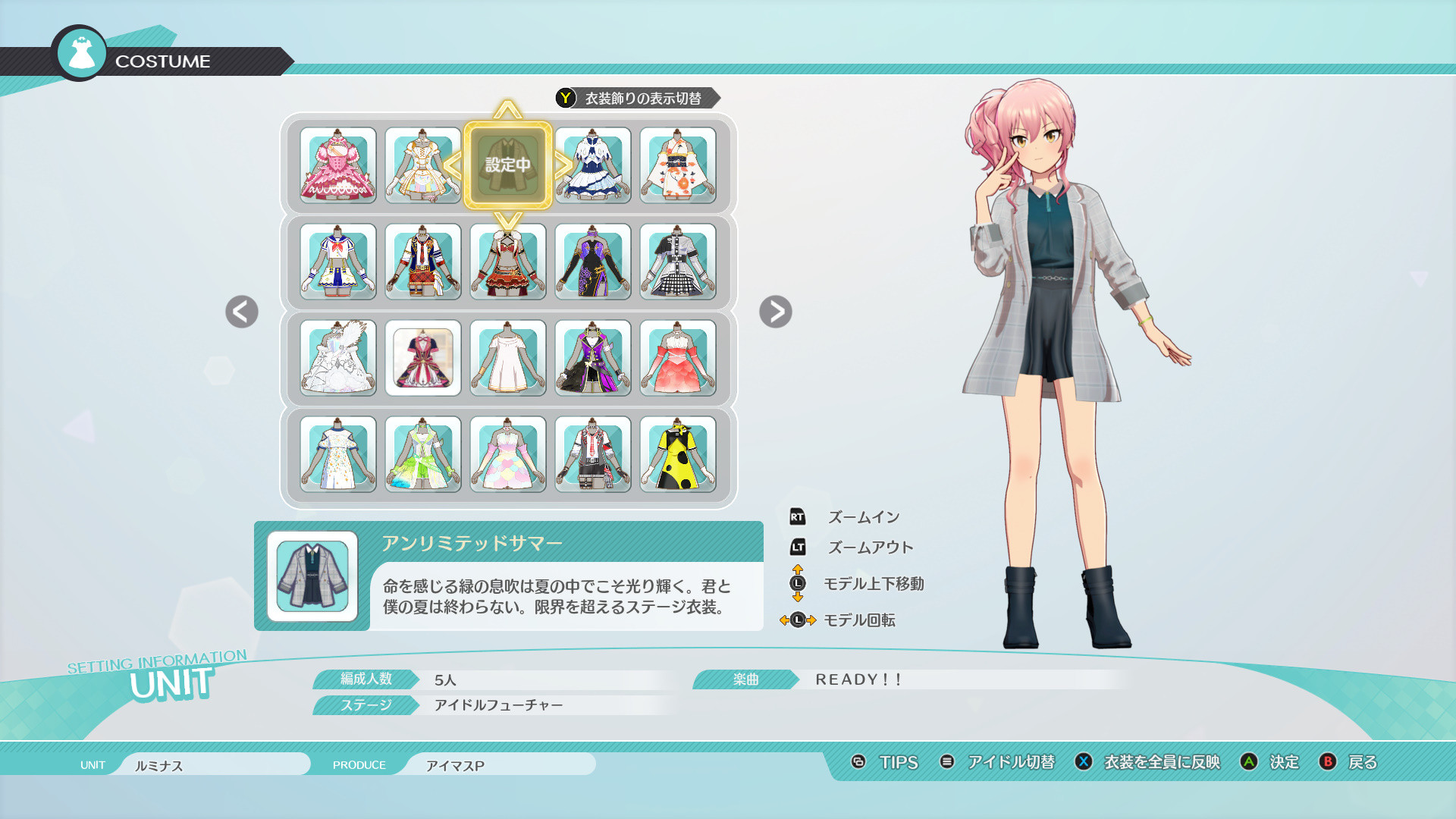 Gakumas Temari Casual Outfit Over Unlimited Summer Mod for THE IDOLM ...