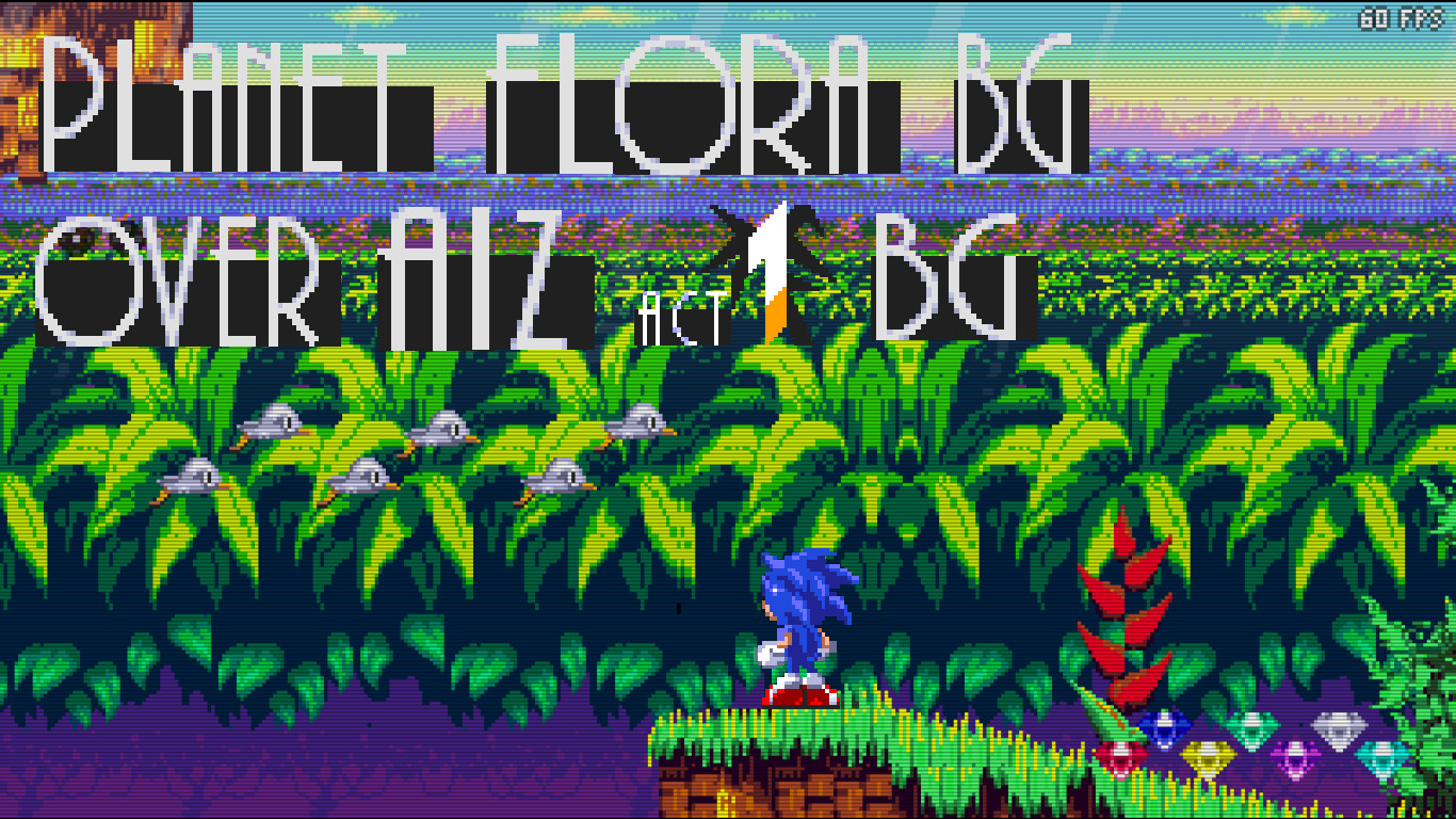 Planet Flora BG over AIZ1 BG Mod for Sonic 3 A.I.R. | S3AIR Mods