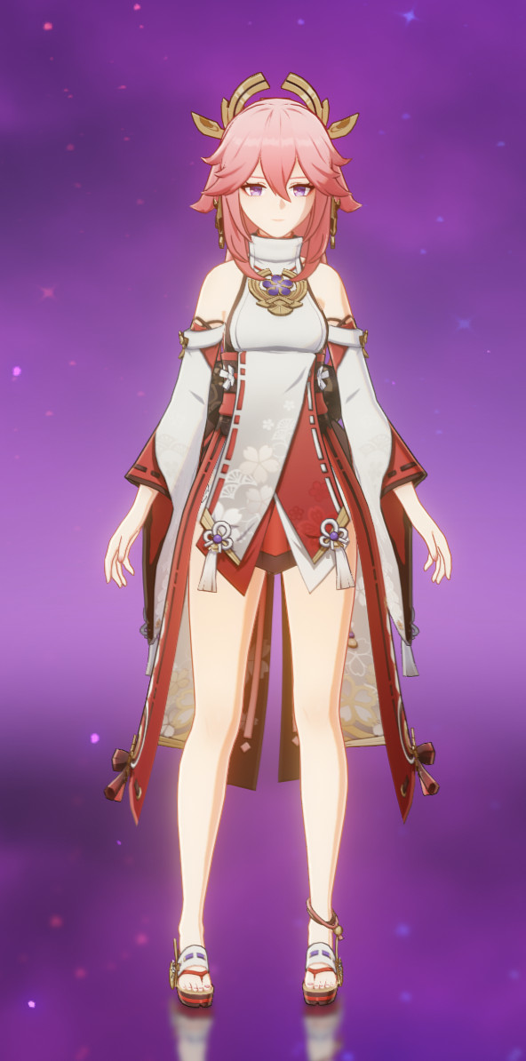 Slightly Thiccer Yae Miko Mod for Genshin Impact | GI Mods