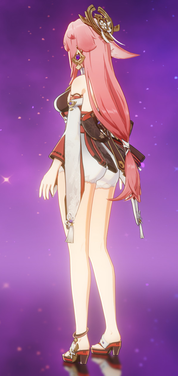 Slightly Thiccer Yae Miko Mod for Genshin Impact | GI Mods