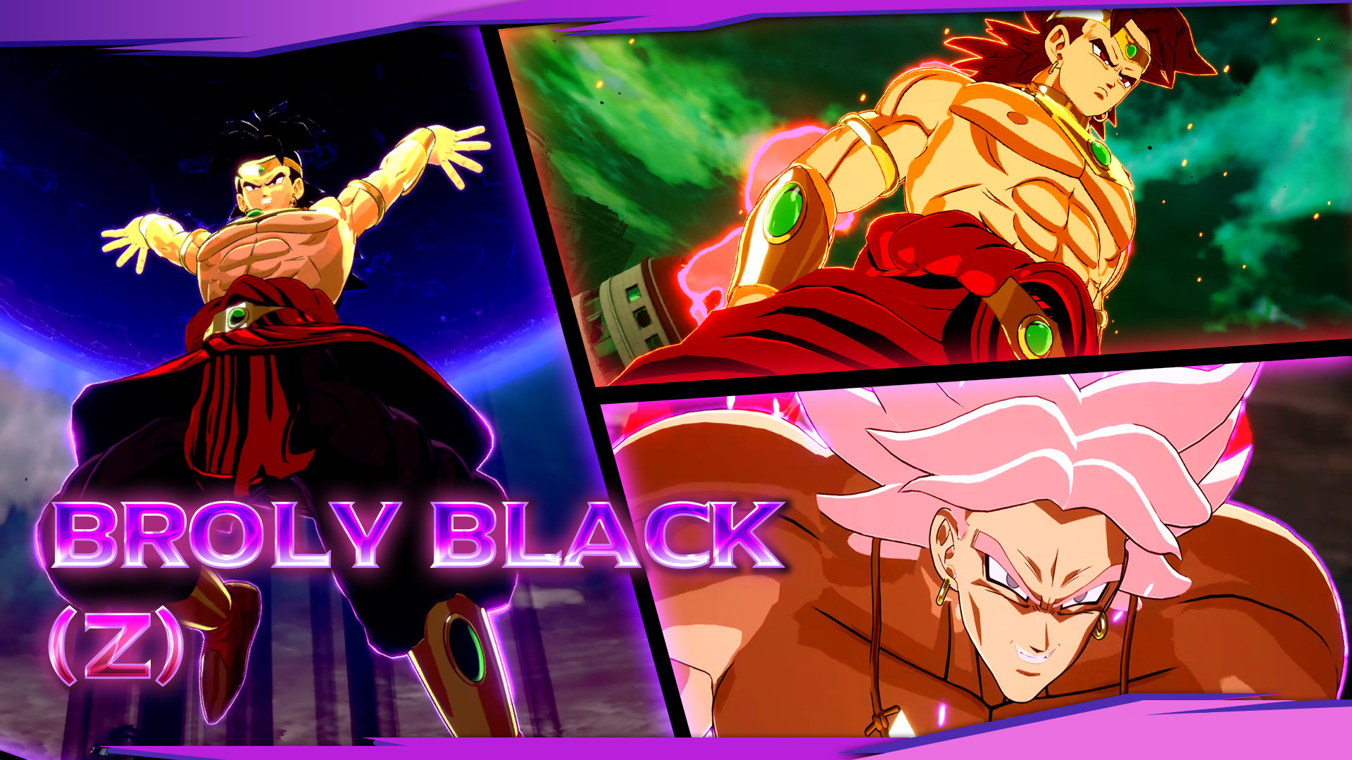 Broly Black (Z), (NEW SLOTS) Mod for Dragon Ball: Sparking! ZERO | DBSZ ...