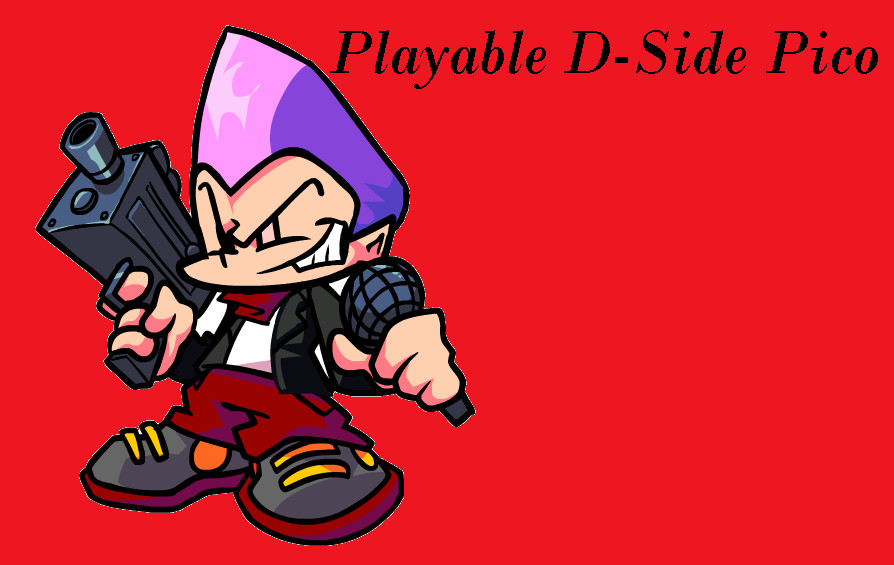 Playable D-Side Pico Mod for Friday Night Funkin' | FNF Mods