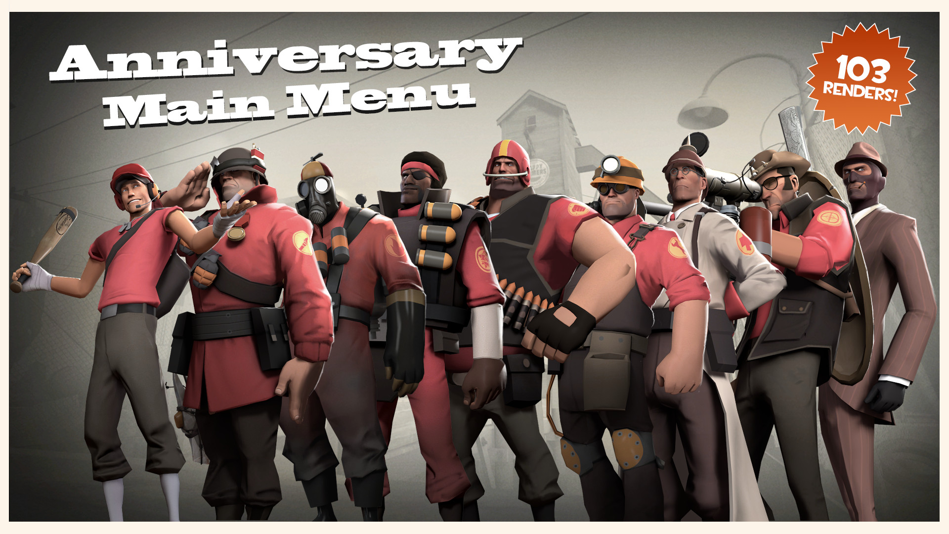 Anniversary Main Menu mod Mod for Team Fortress 2 | TF2 Mods