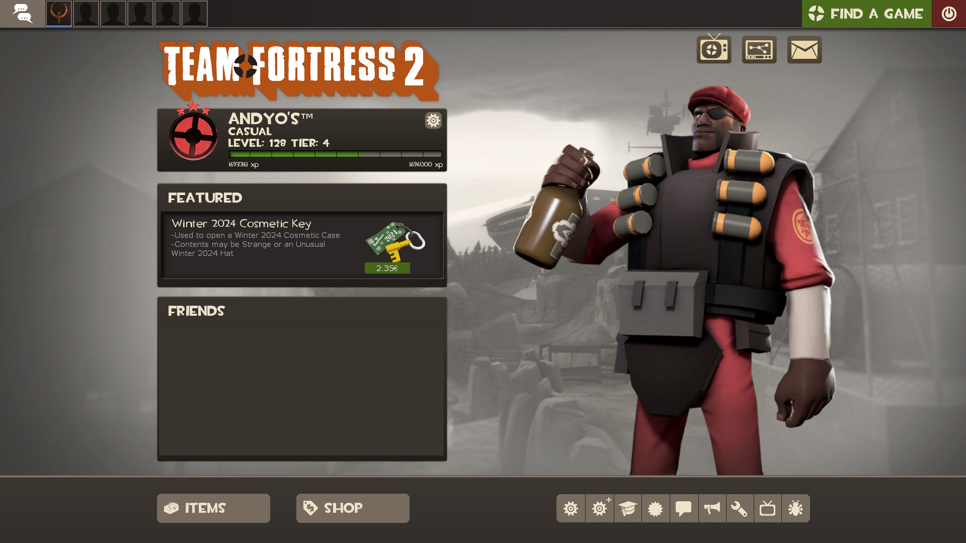 Anniversary Main Menu mod Mod for Team Fortress 2 | TF2 Mods