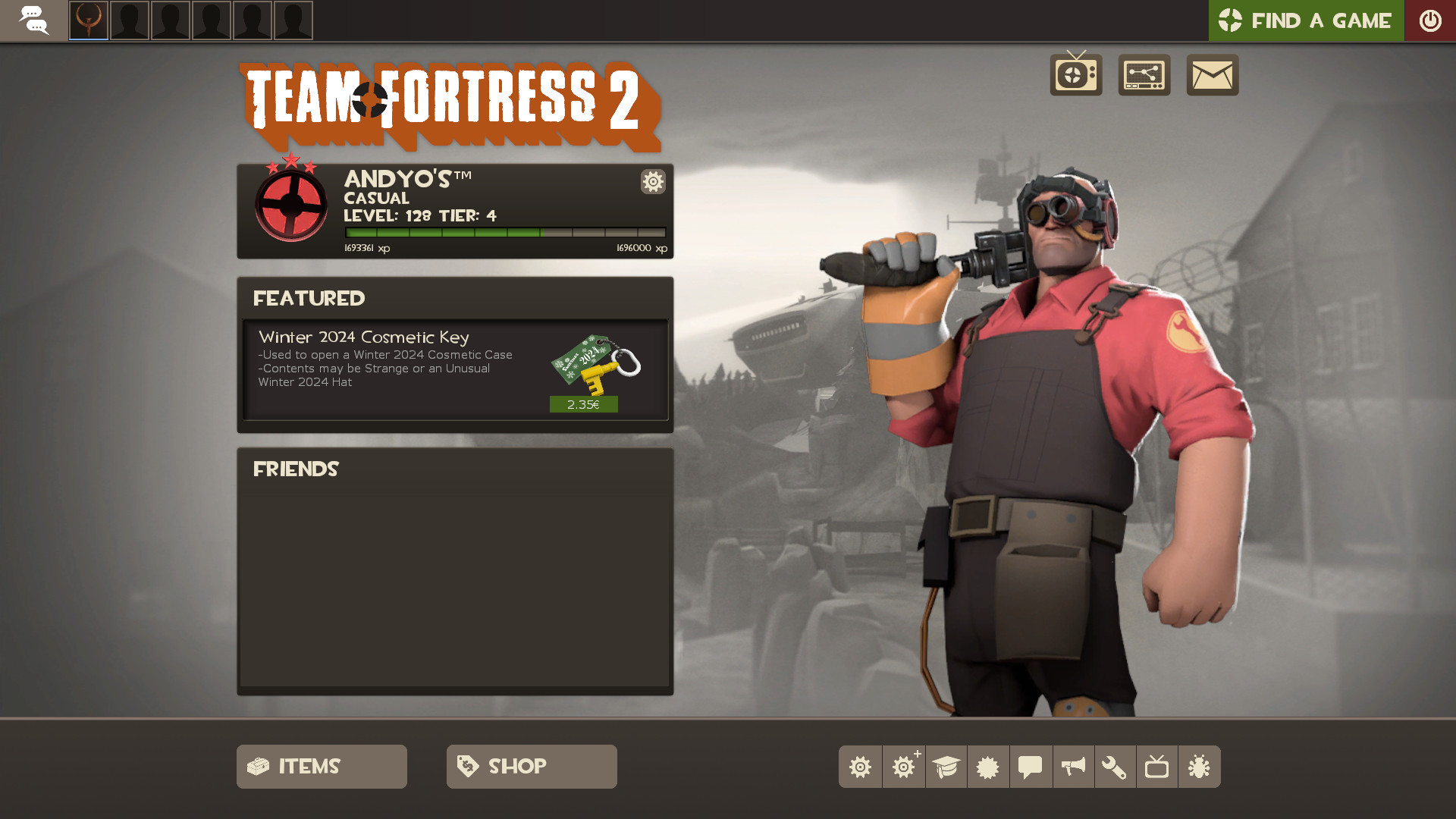 Anniversary Main Menu mod Mod for Team Fortress 2 | TF2 Mods