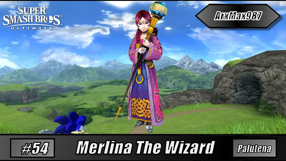 Merlina The Wizard (Request) Mod for Super Smash Bros. Ultimate | SSBU Mods