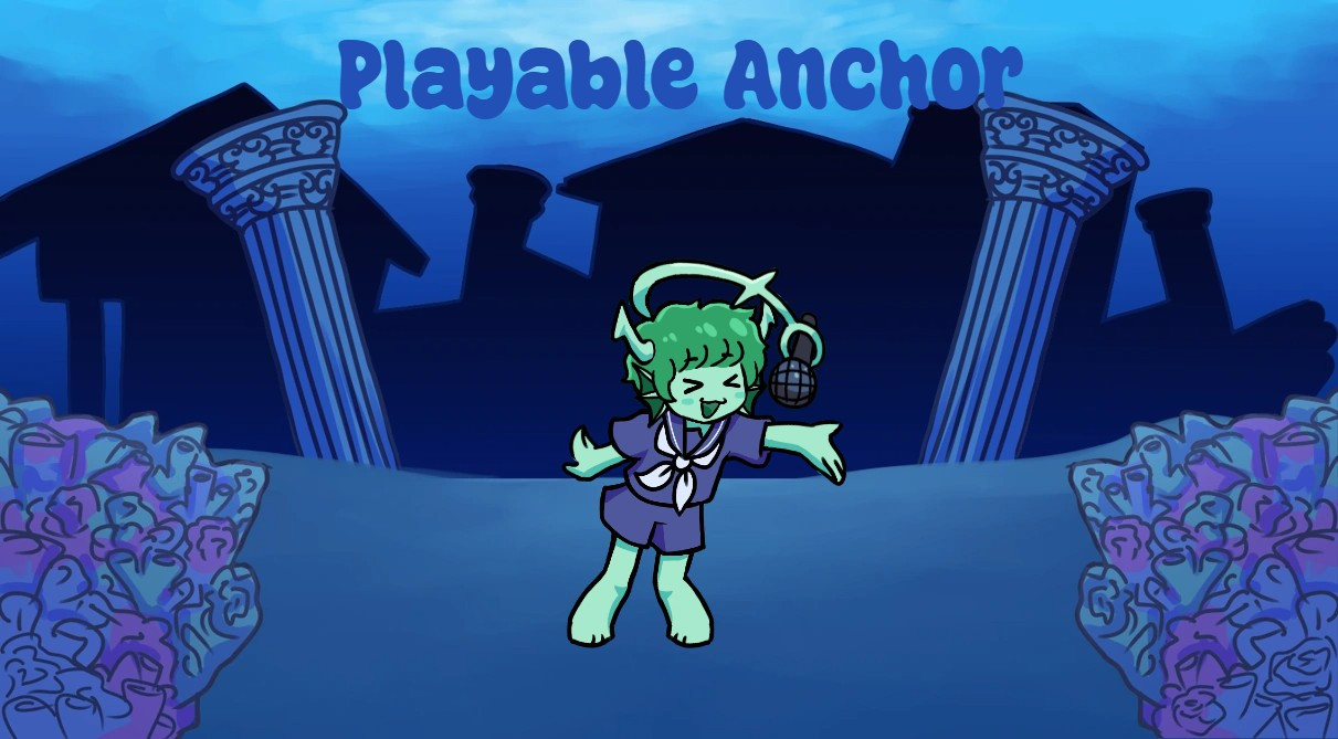 Playable Anchor Mod for Friday Night Funkin' | FNF Mods