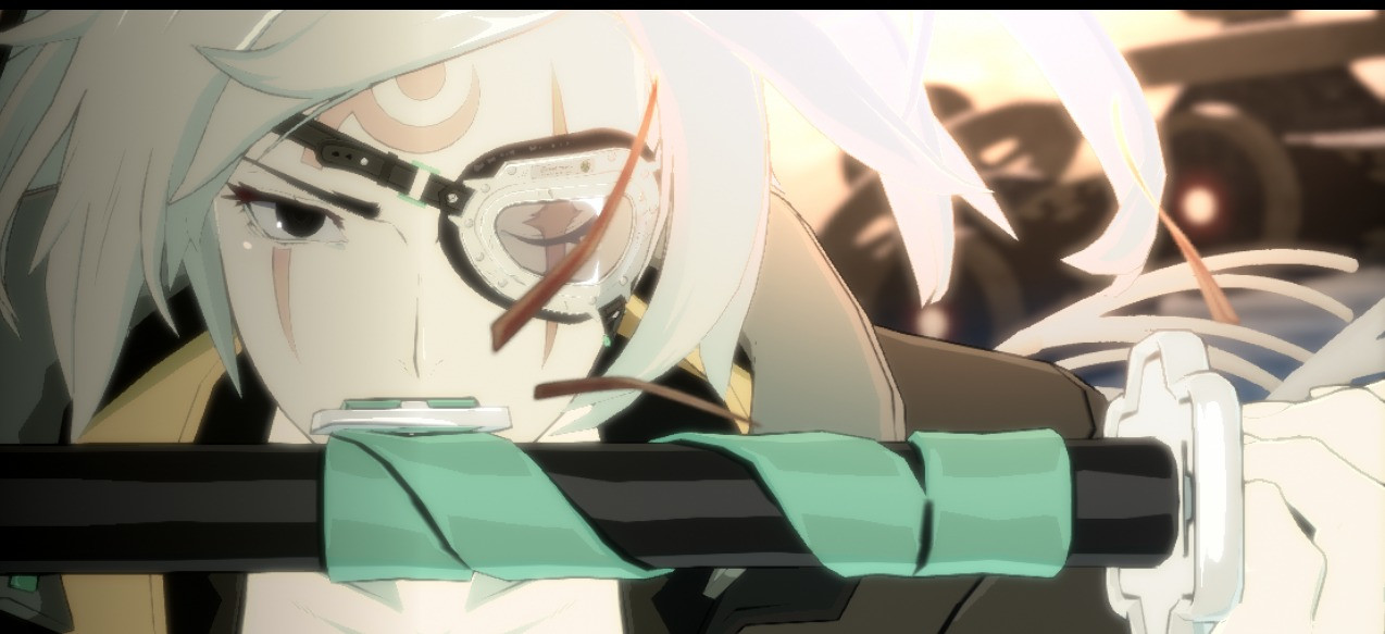 Baiken as Yi from Nine Sols Mod for GUILTY GEAR -STRIVE- | GGST Mods