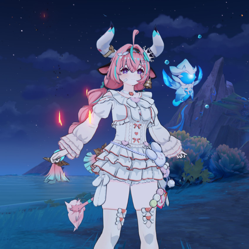 Varesa Aston Machan Costume Mod Mod for Genshin Impact | GI Mods