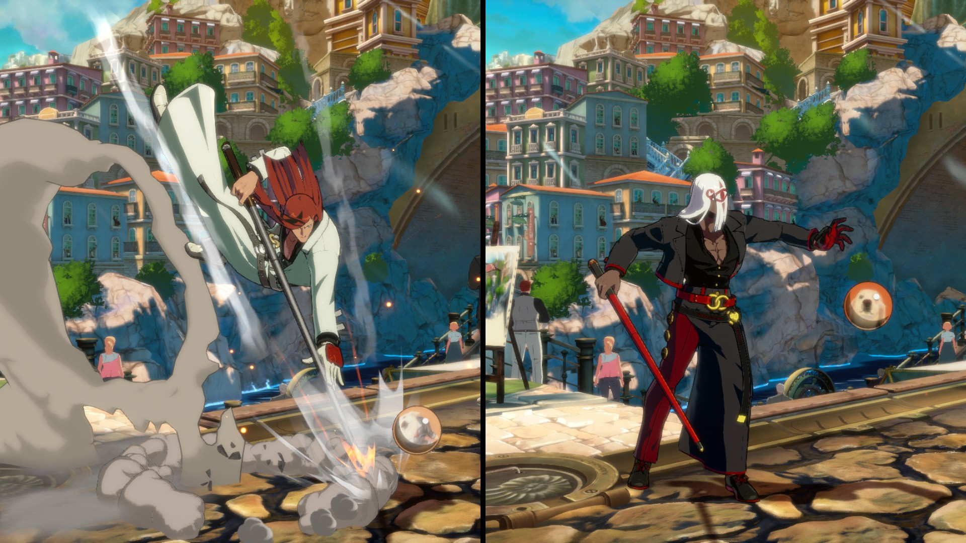 gort over Tryambaka Balls Mod for GUILTY GEAR -STRIVE- | GGST Mods