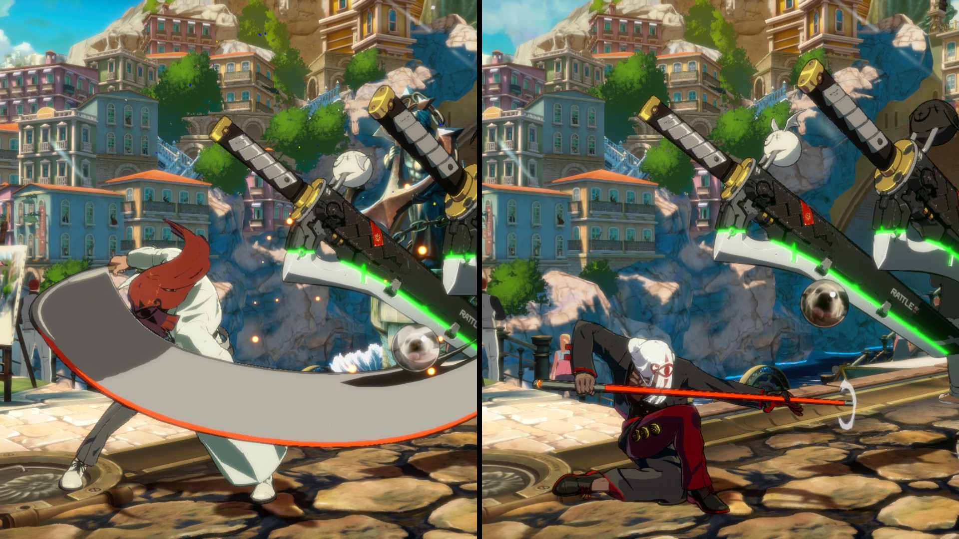 gort over Tryambaka Balls Mod for GUILTY GEAR -STRIVE- | GGST Mods