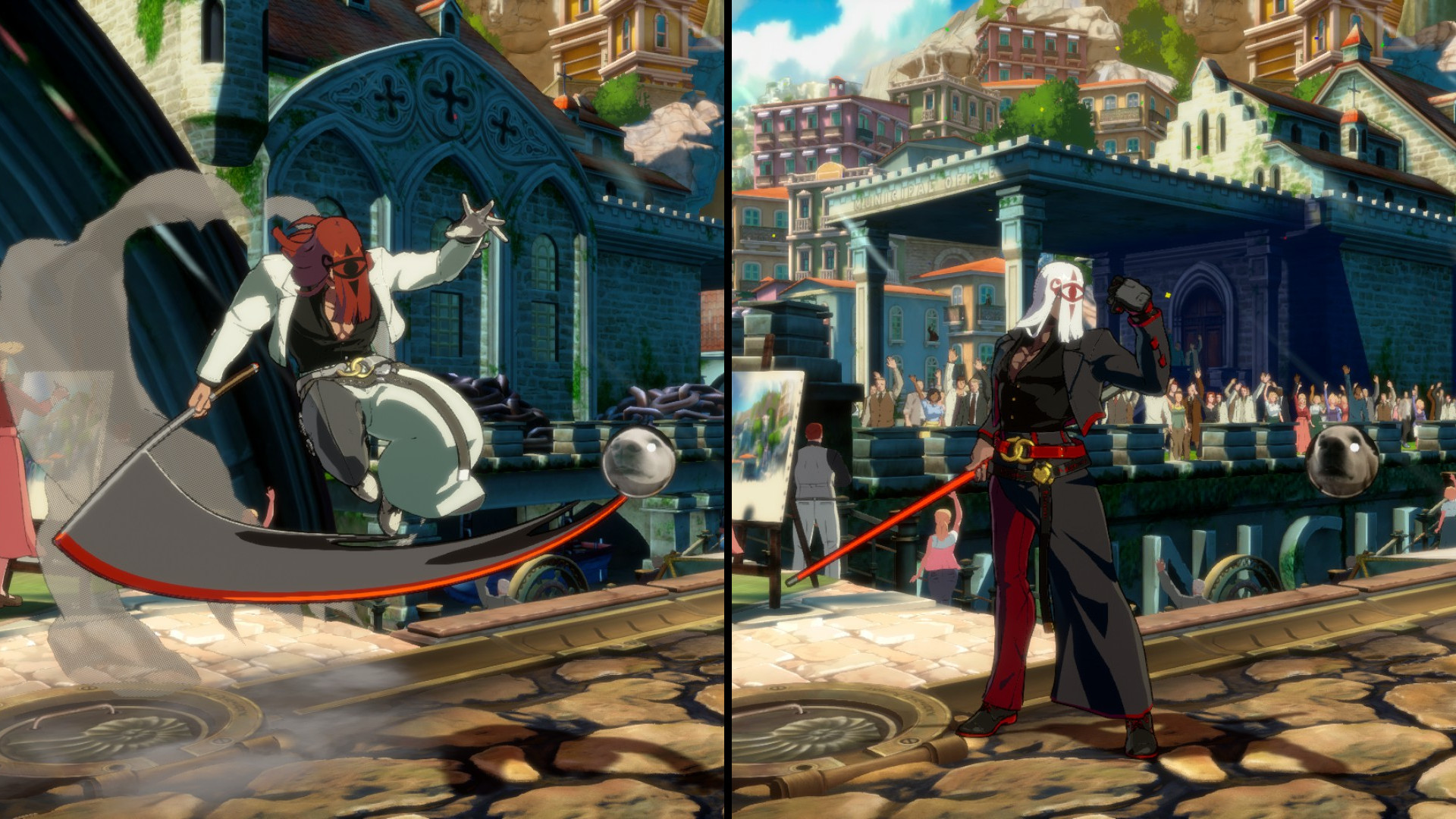 gort over Tryambaka Balls Mod for GUILTY GEAR -STRIVE- | GGST Mods