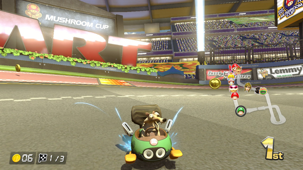 Scrat - Ice Age Mod for Mario Kart 8 Deluxe | MK8D Mods