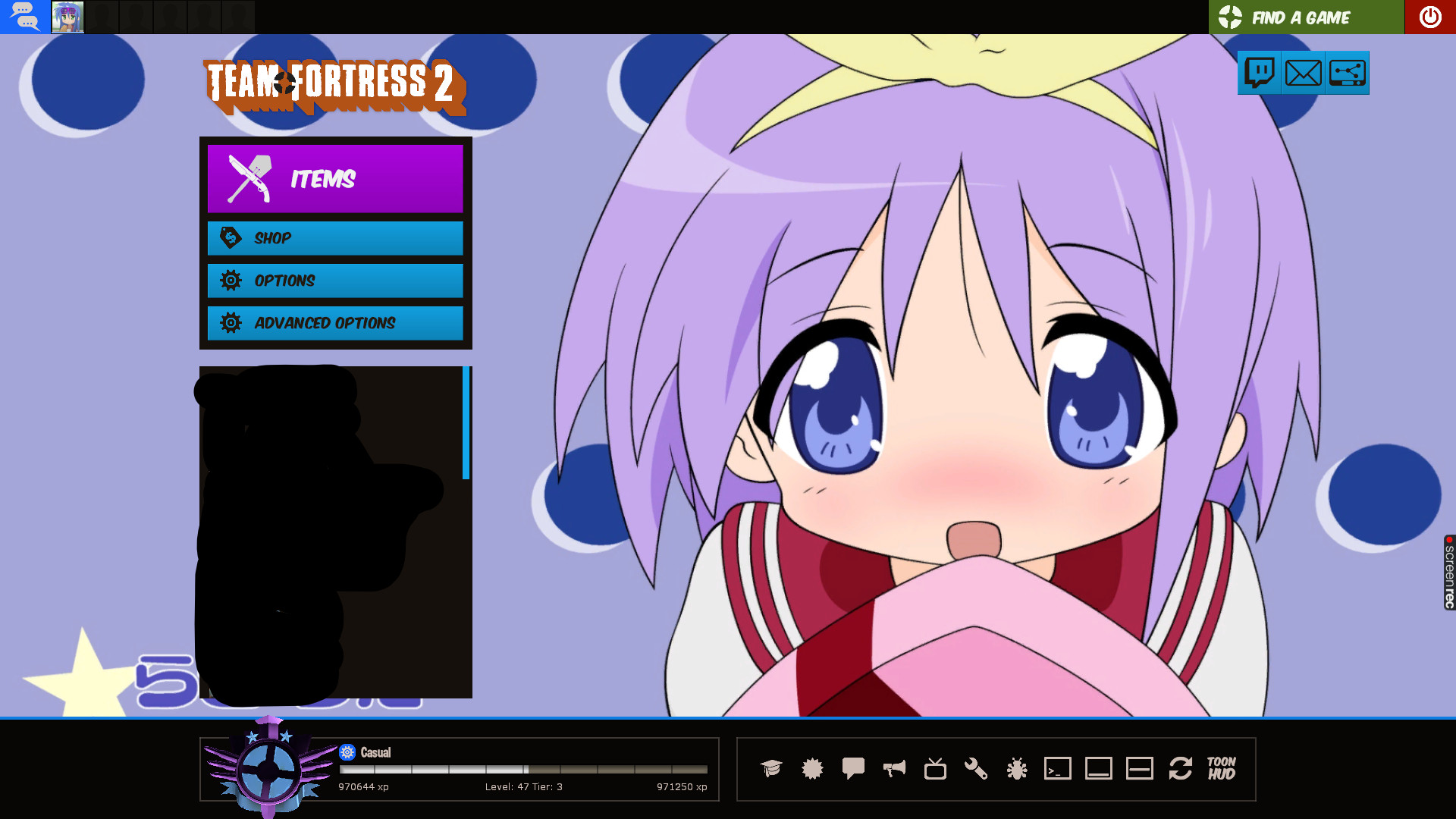 Lucky Star Background Menus 2 Mod for Team Fortress 2 | TF2 Mods