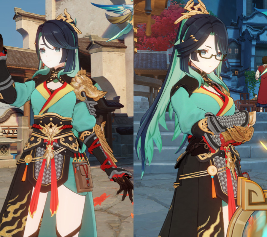 Xianyun Green Dragon Armor Mod Mod for Genshin Impact | GI Mods