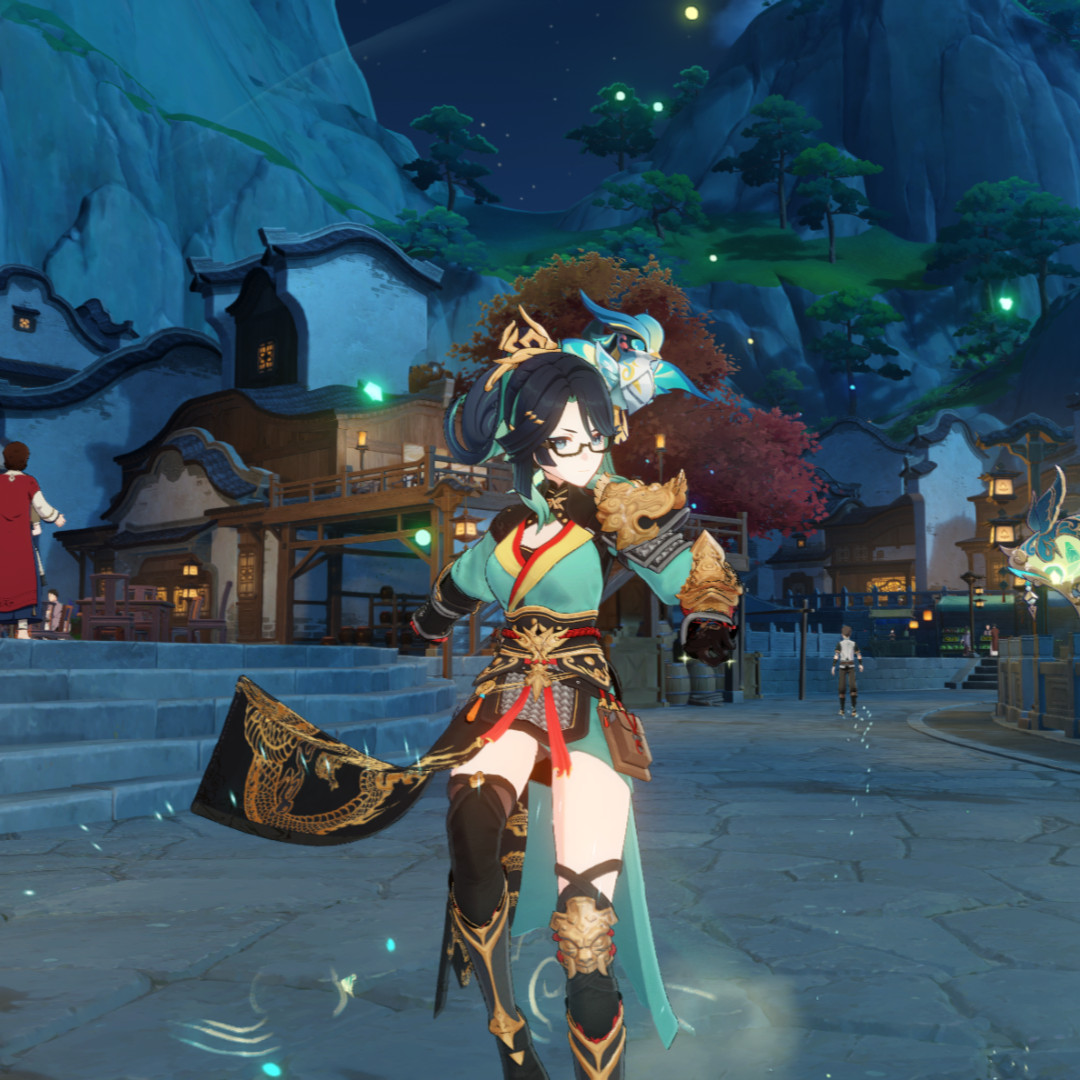 Xianyun Green Dragon Armor Mod Mod for Genshin Impact | GI Mods