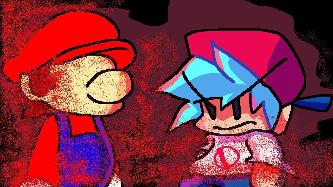 FNF Inner Monologue | VS Faceless Mario v1.01 Mod for Friday Night ...