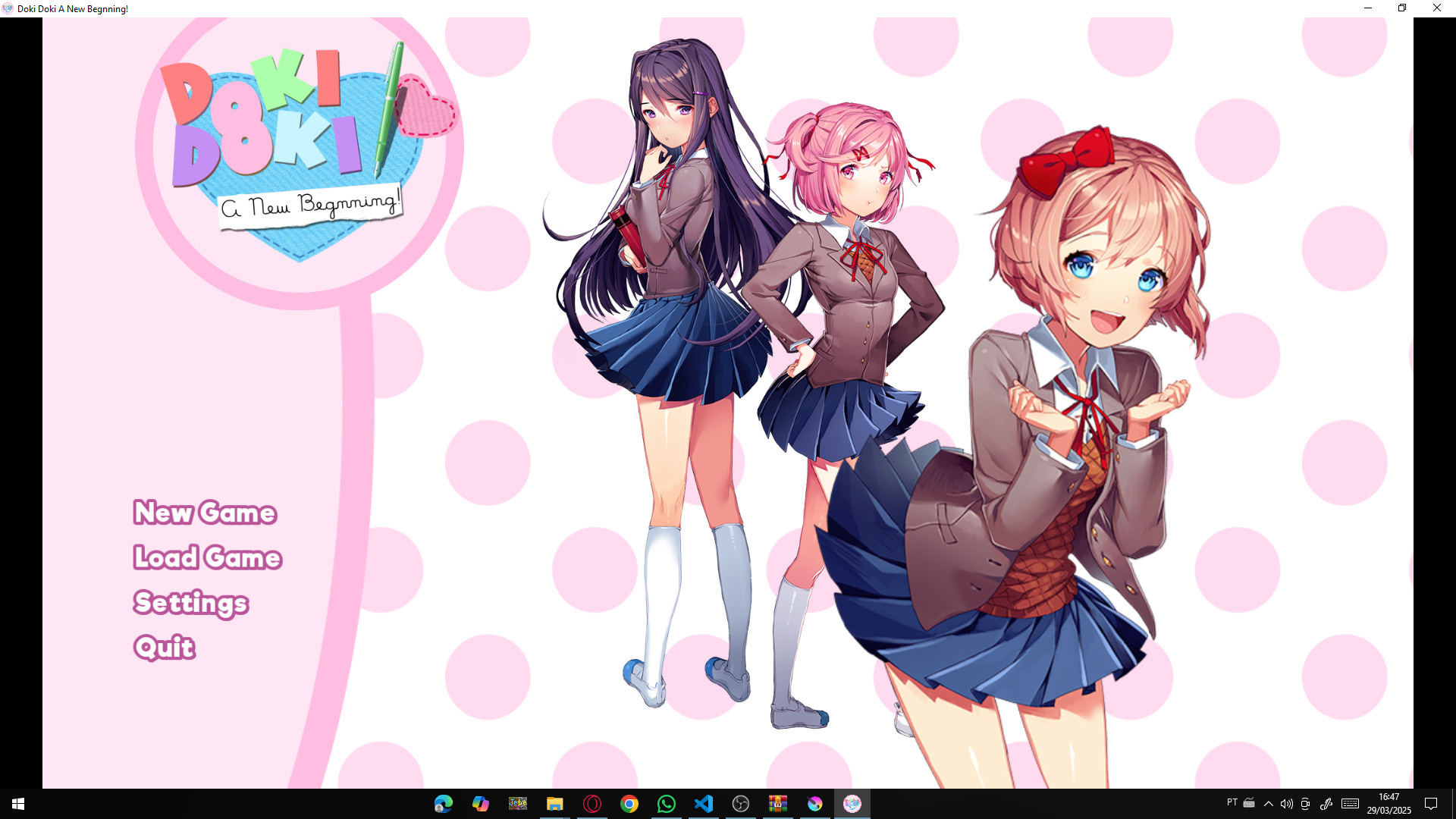 Doki Doki A New Begnning Demo Mod for Doki Doki Literature Club | DDLC Mods