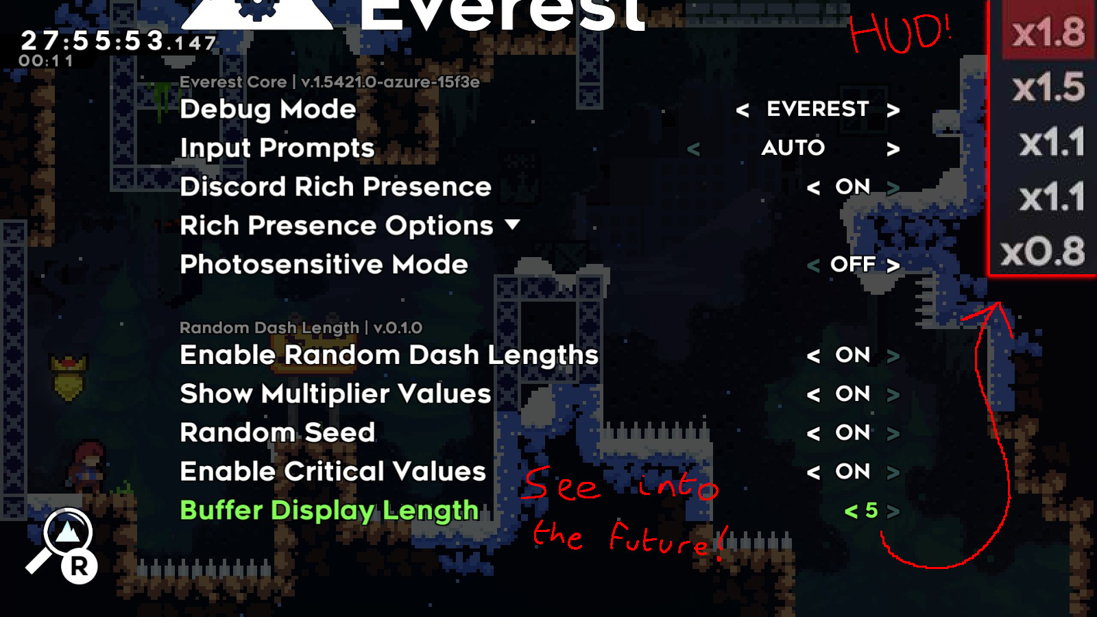 Random Dash Length Mod for Celeste | Celeste Mods