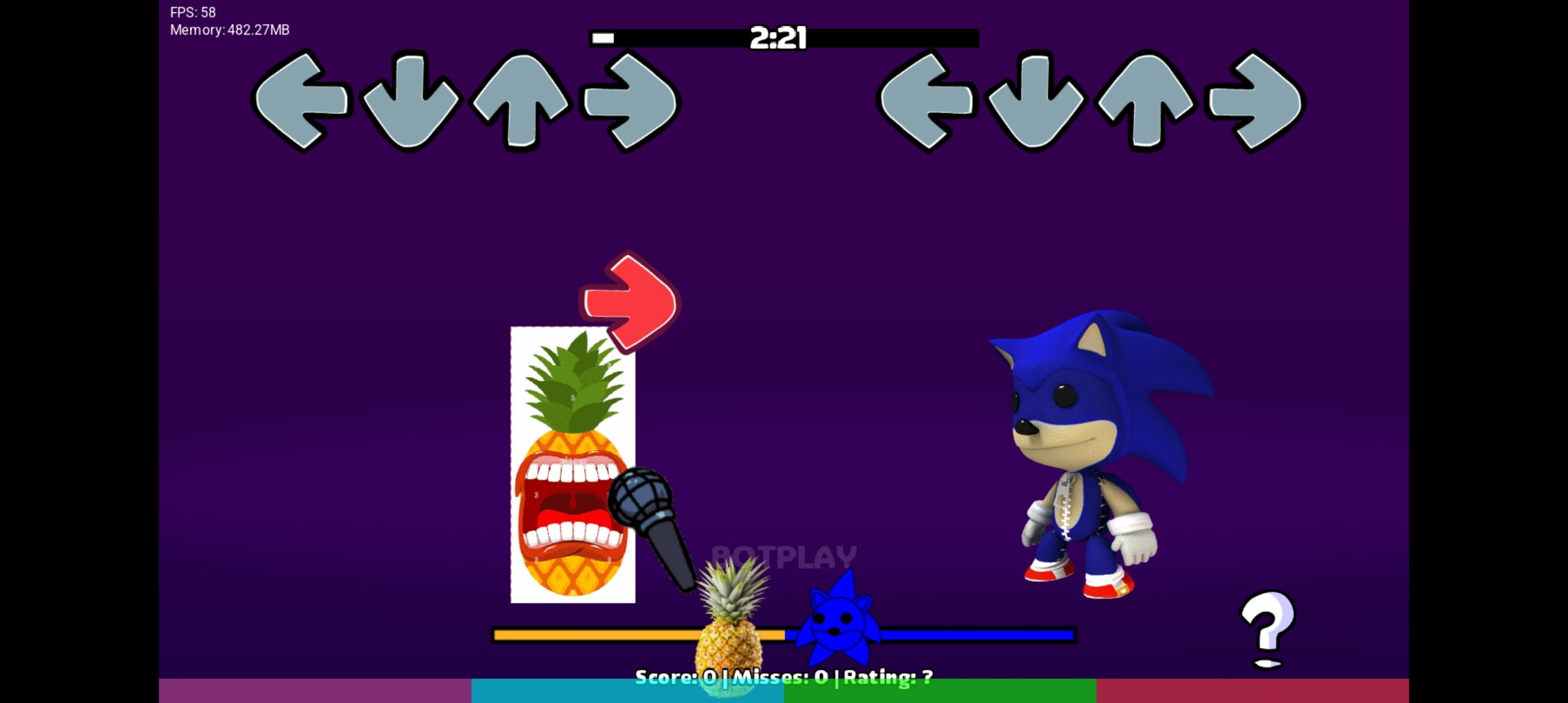 Friday Night Funkin' Vs. LBP Sonic (Joke PNG Mod) Mod for Friday Night ...