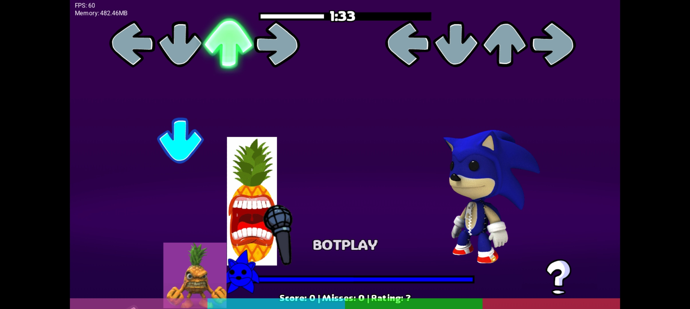 Friday Night Funkin' Vs. LBP Sonic (Joke PNG Mod) Mod for Friday Night ...