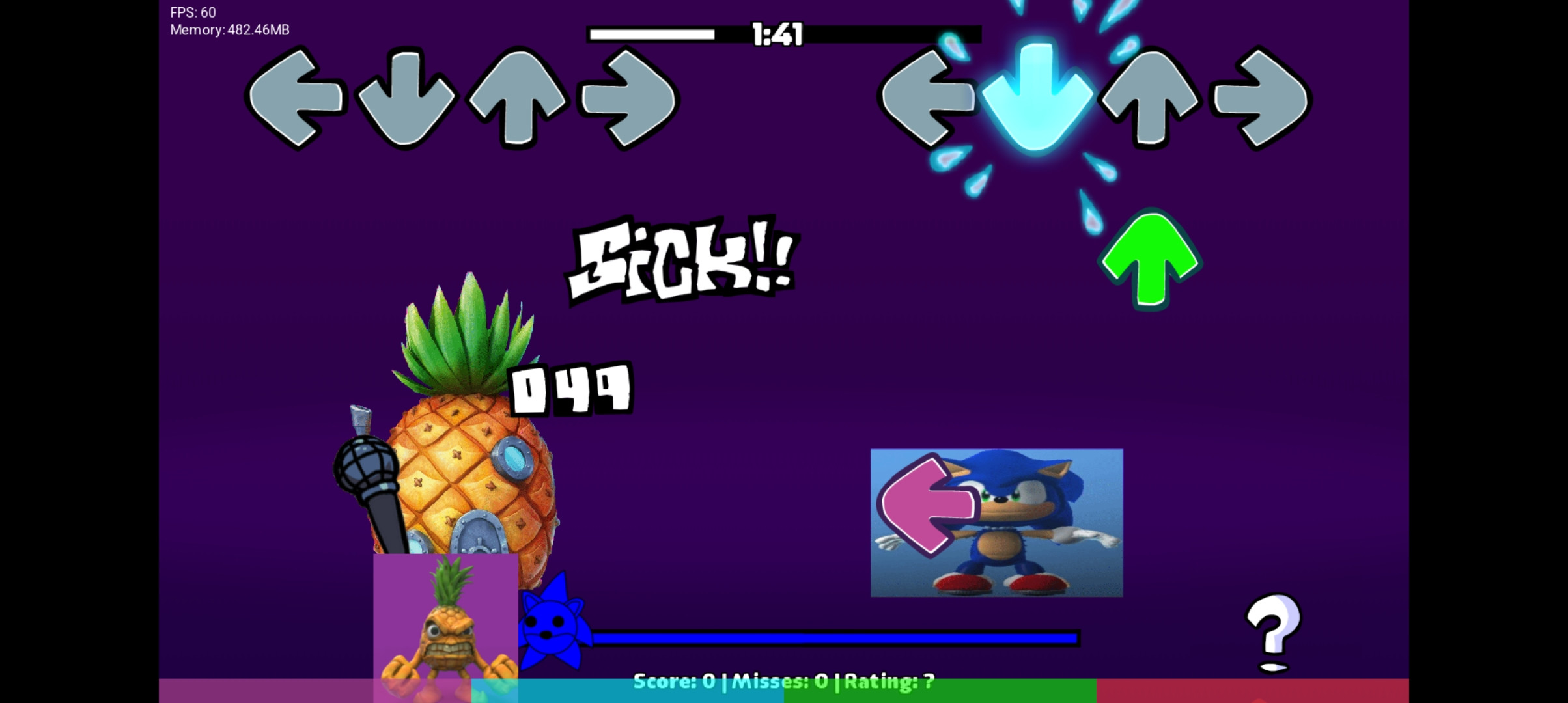 Friday Night Funkin' Vs. LBP Sonic (Joke PNG Mod) Mod for Friday Night ...