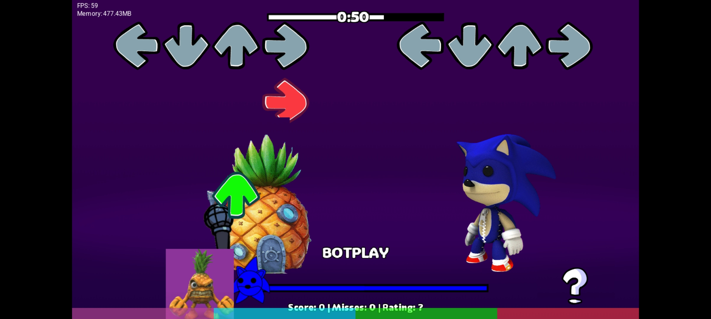 Friday Night Funkin' Vs. LBP Sonic (Joke PNG Mod) Mod for Friday Night ...
