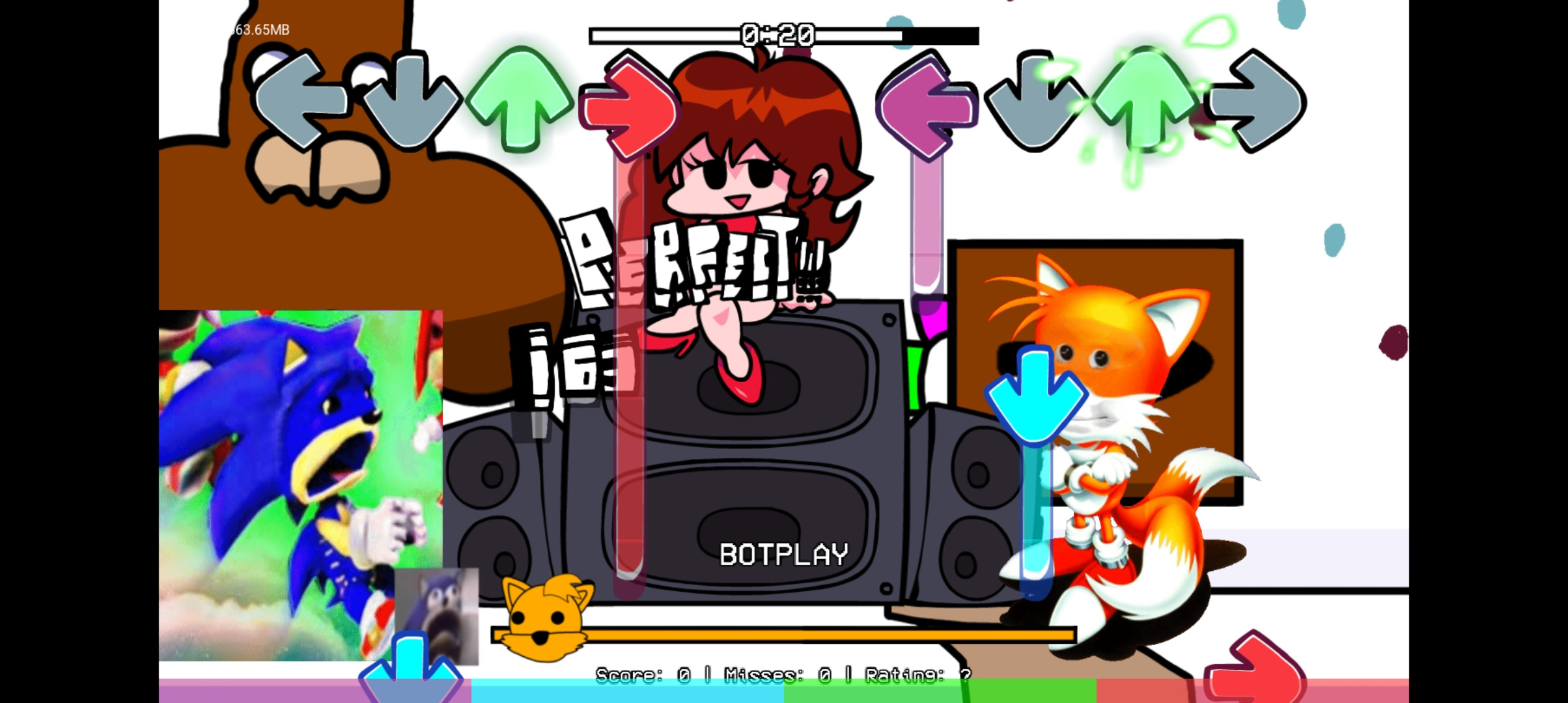 Friday Night Funkin' Vs. LBP Sonic (Joke PNG Mod) Mod for Friday Night ...