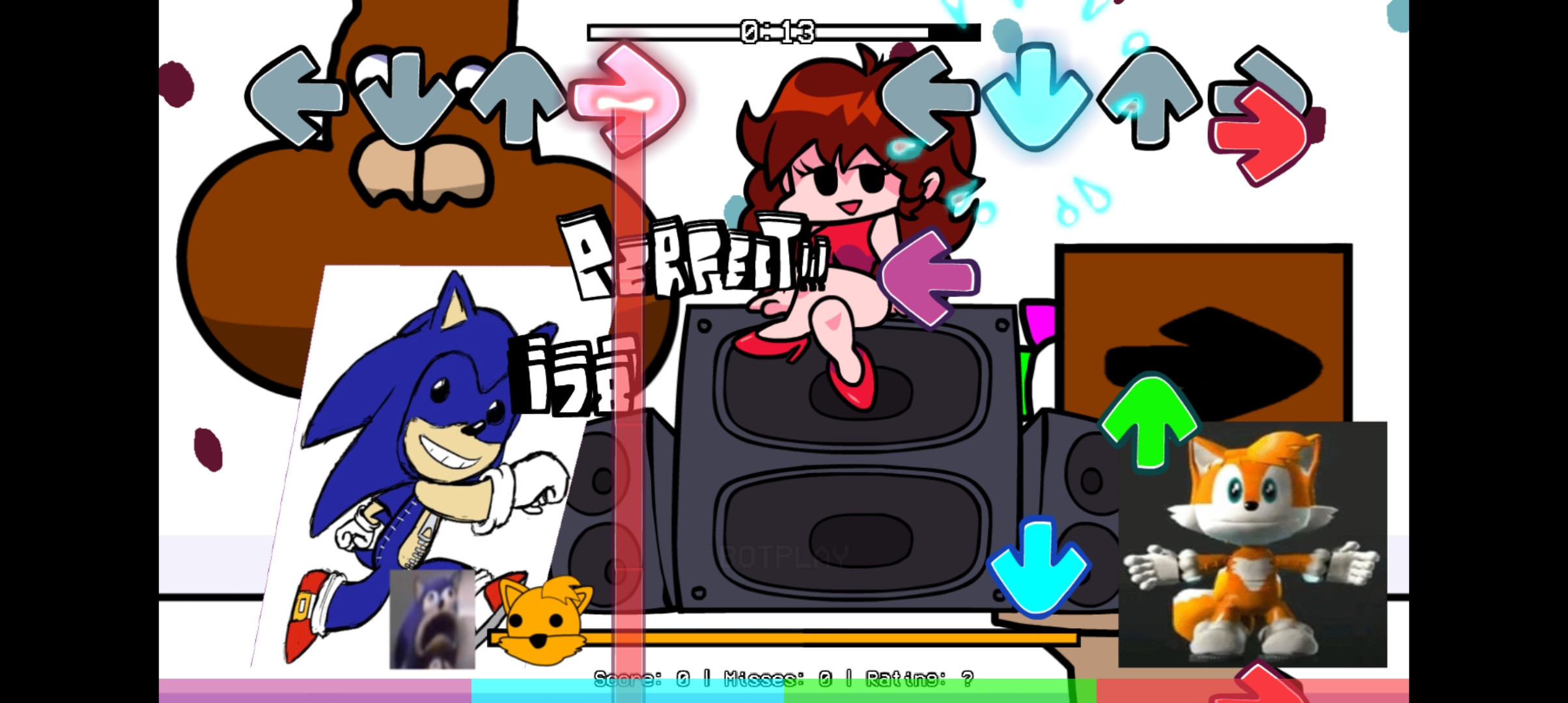 Friday Night Funkin' Vs. LBP Sonic (Joke PNG Mod) Mod for Friday Night ...