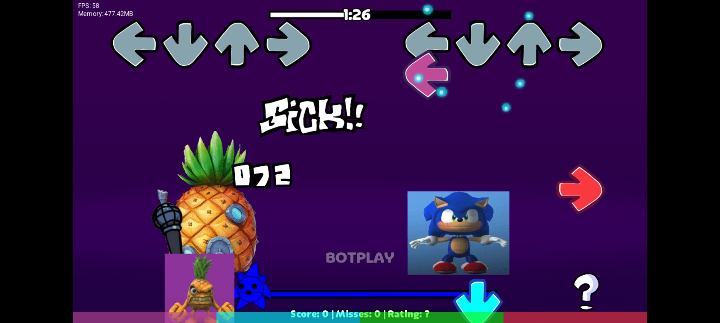 Friday Night Funkin' Vs. LBP Sonic (Joke PNG Mod) Mod for Friday Night ...