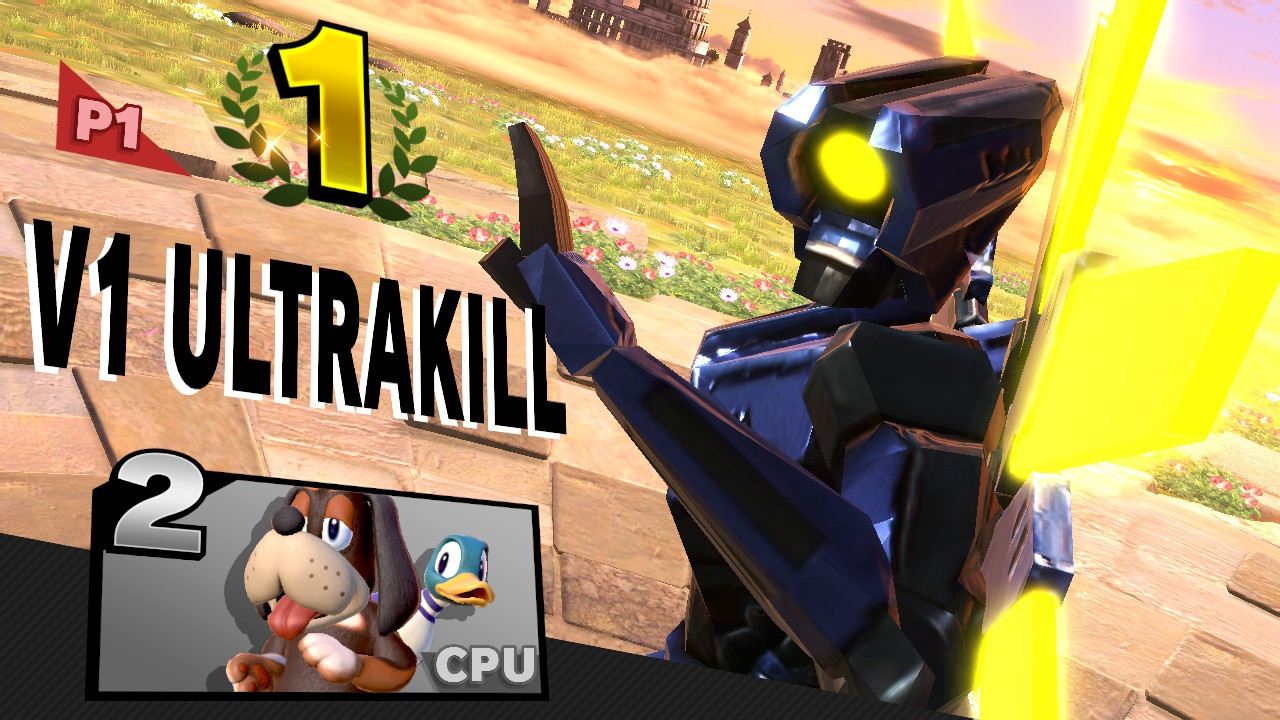 V1 and V2 Ultrakill over Zero Suit Mod for Super Smash Bros. Ultimate ...