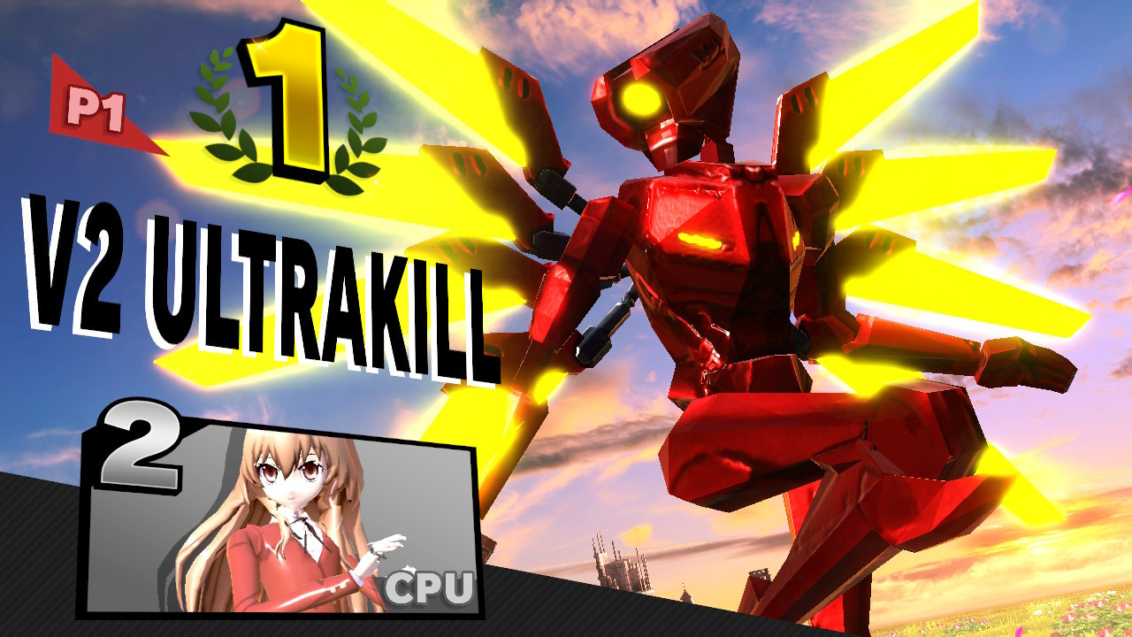 V1 and V2 Ultrakill over Zero Suit Mod for Super Smash Bros. Ultimate ...
